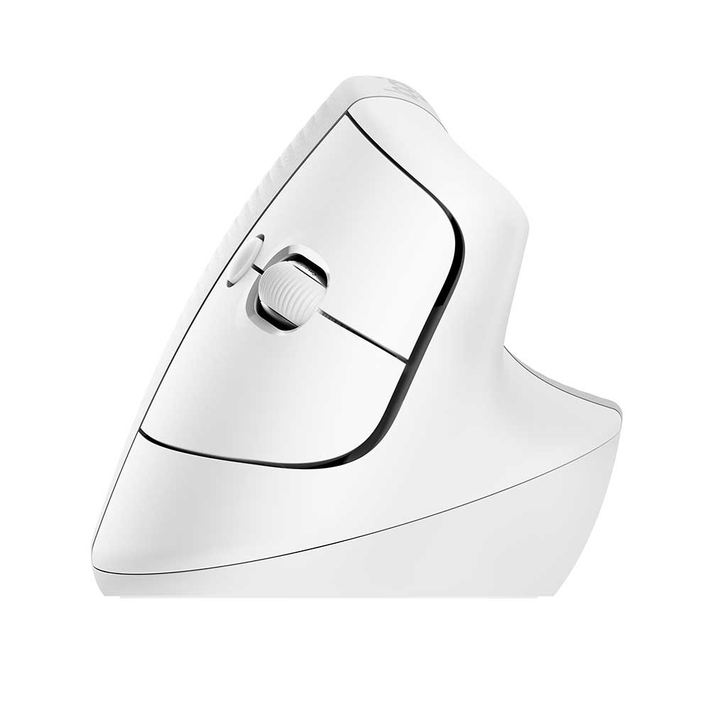 Mouse Logitech Ergonomico Vertical Lift Sem Fio Off White 910-006469 ...