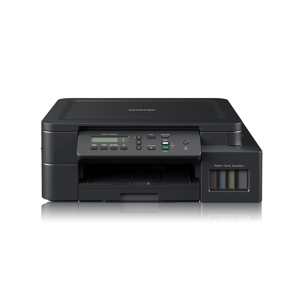 Multifuncional Brother Tank DCP-T520W Colorida (Wi-Fi/ USB/ 110V) Pret ...