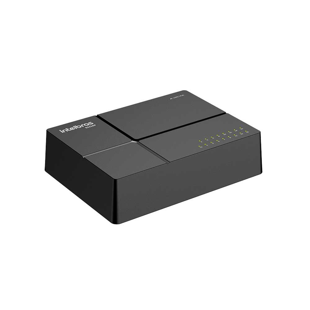 Switch Intelbras 16 Portas Fast 10/100 S1116F - 4760132 - Processtec ...