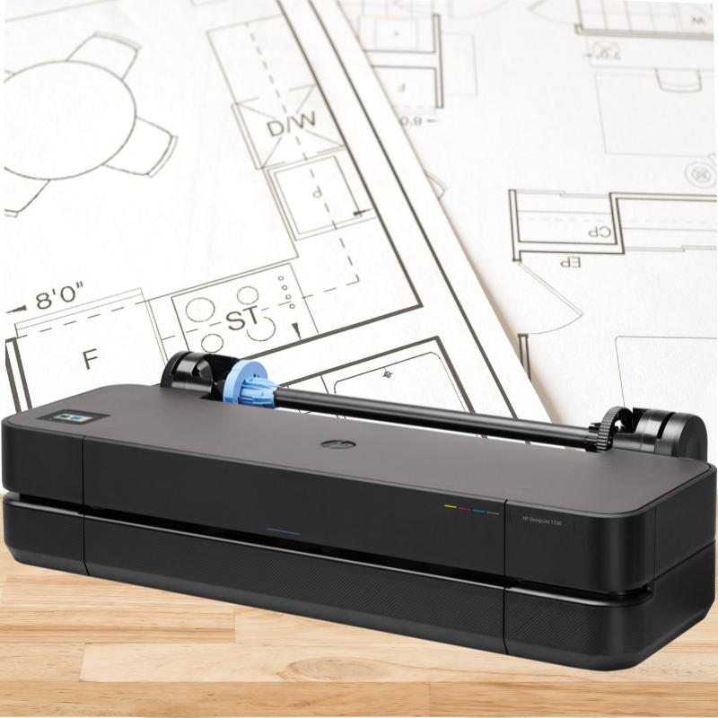 Impressora Plotter HP DesignJet T230 24" A1 5HB07A - Processtec ...