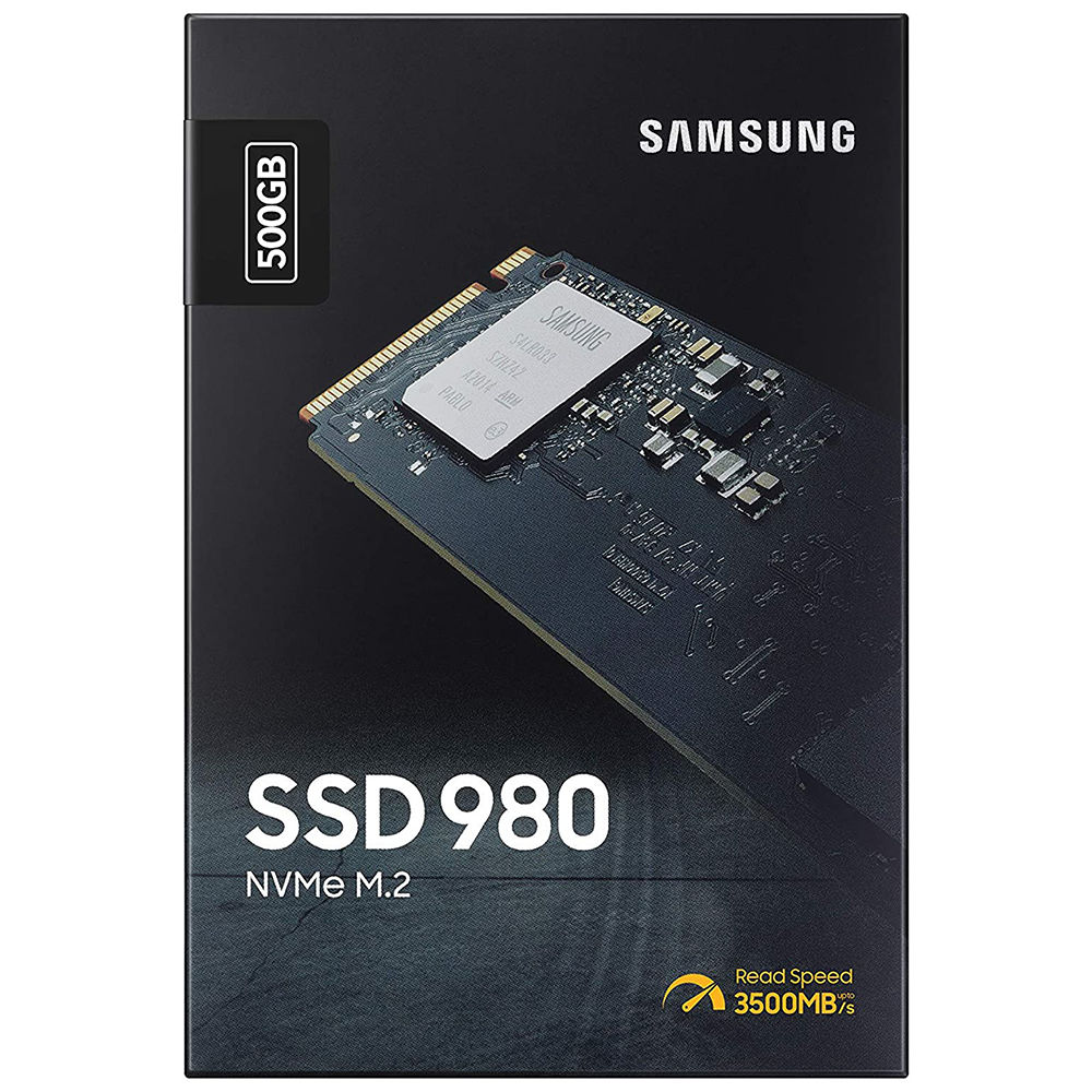 Ssd Samsung 980 Nvme 500Gb Nvme M.2 2280 (Leitura Até 3100Mb/S E Grava ...