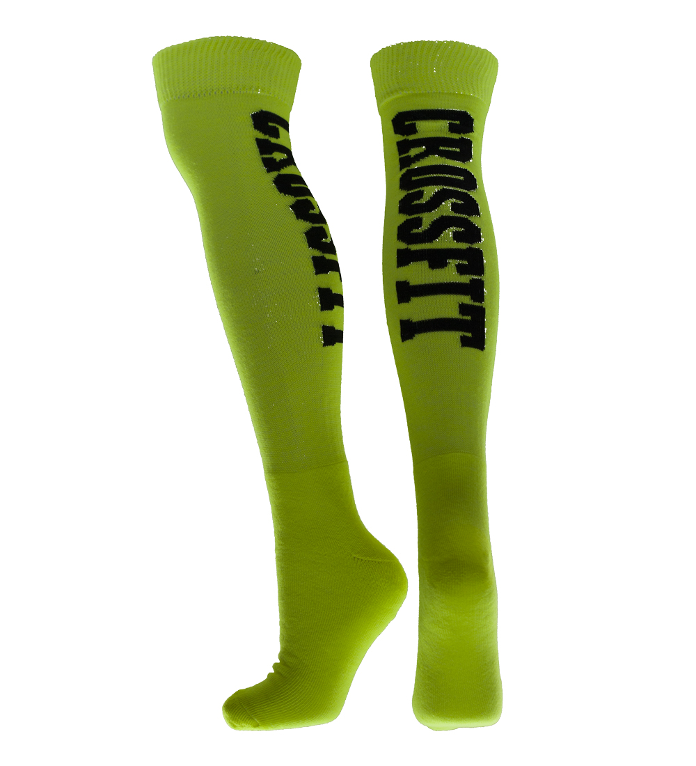 Meia longa colorida crossfit preto - Meias FSB