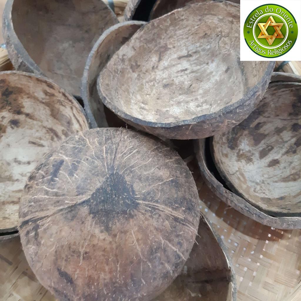 Coité / Coeté / Cuete / Cuia de Coco Natural sem base - Loja Estrela do ...