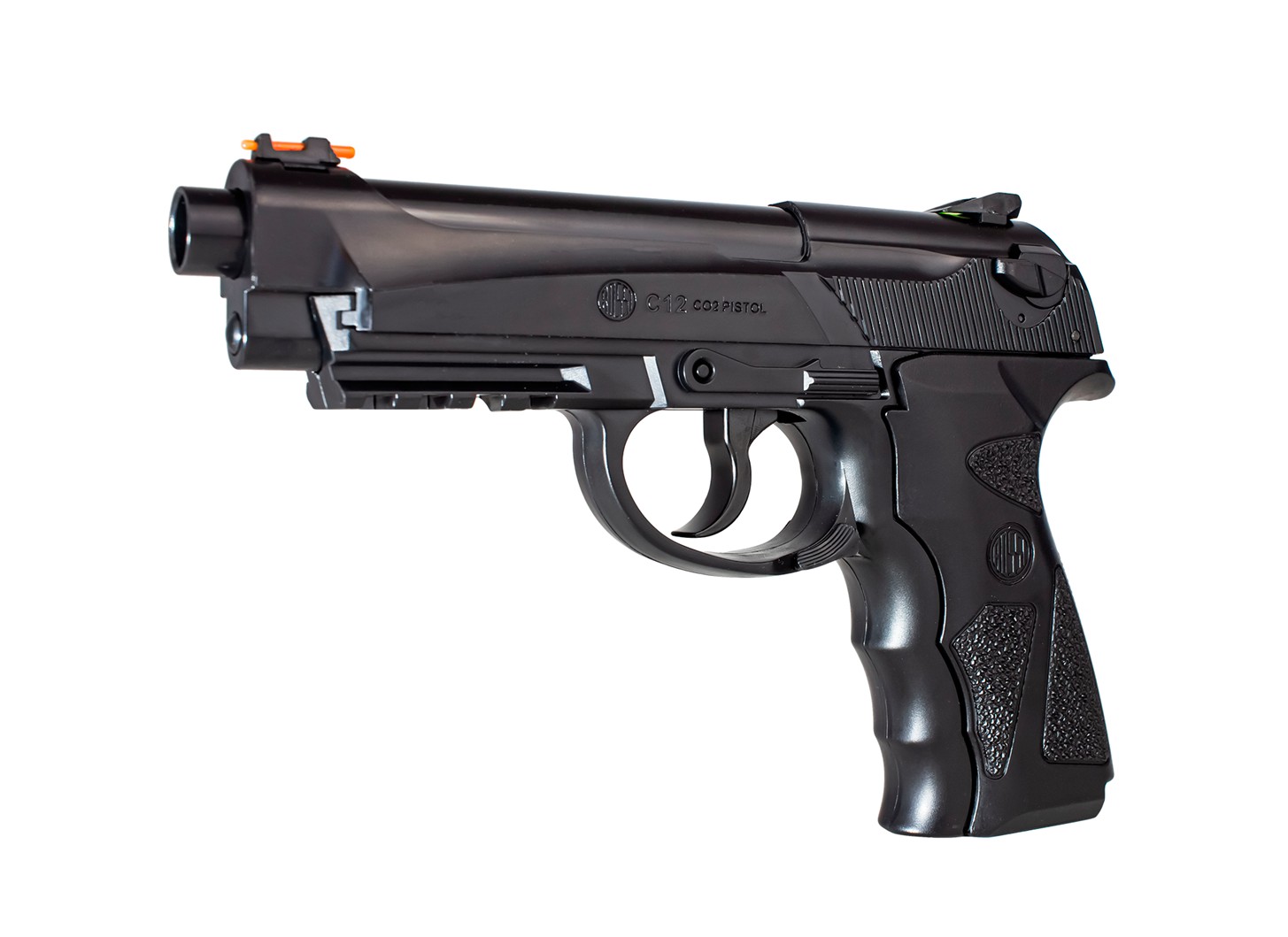 PISTOLA AIRSOFT CO2 WINGUN C12 6mm + MALETA CASE - Loja Matero
