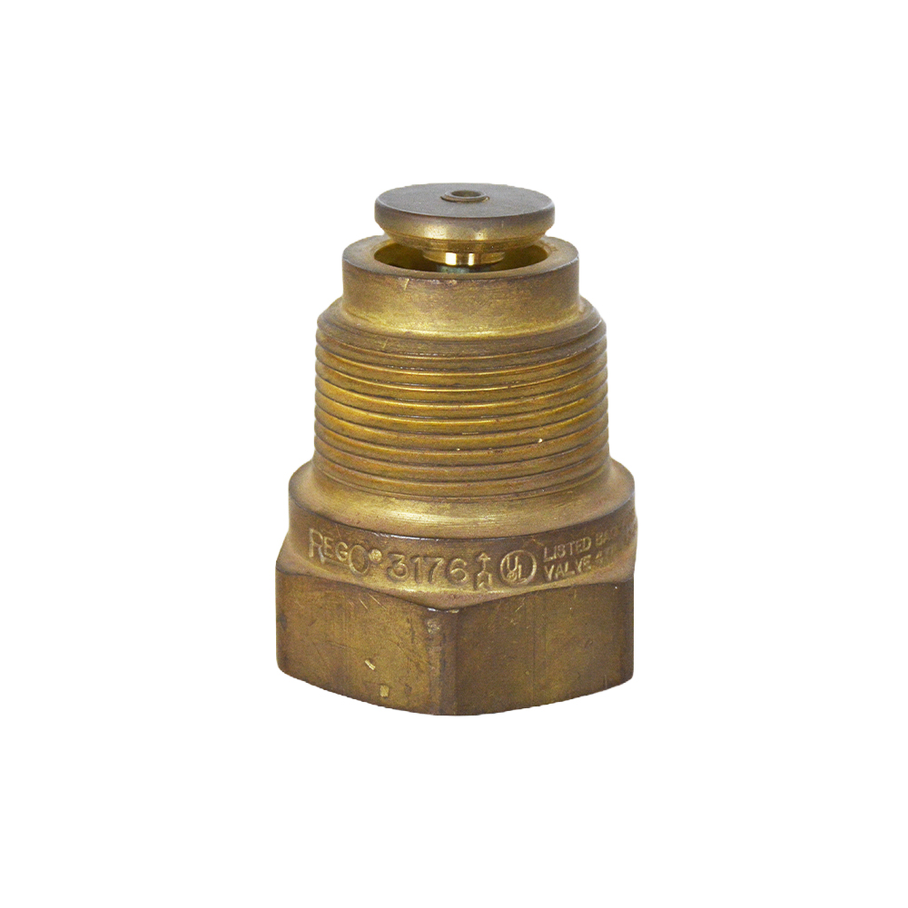 Válvula Retenção 1 1/4 MNPT X 1 1/4 FNPT - Latão - 3176 - RegO - Fluxos ...