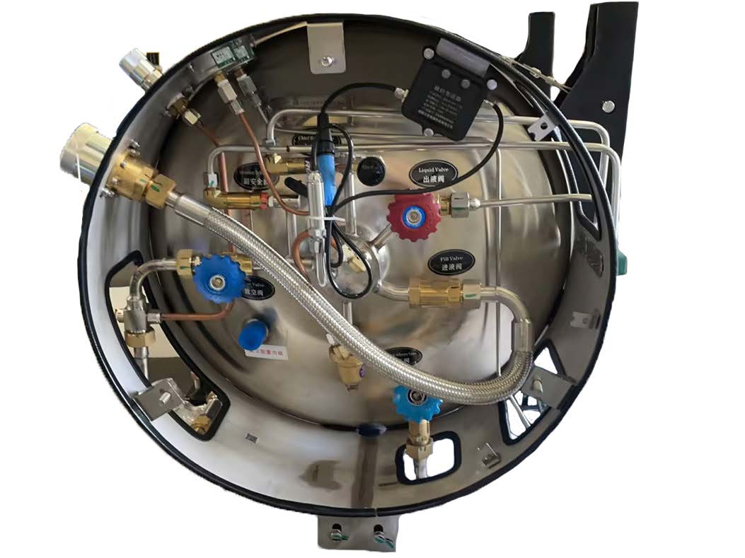 Tanque GNL para Caminhão - 335 Litros e 500 Litros - Fluxos Distribuidora