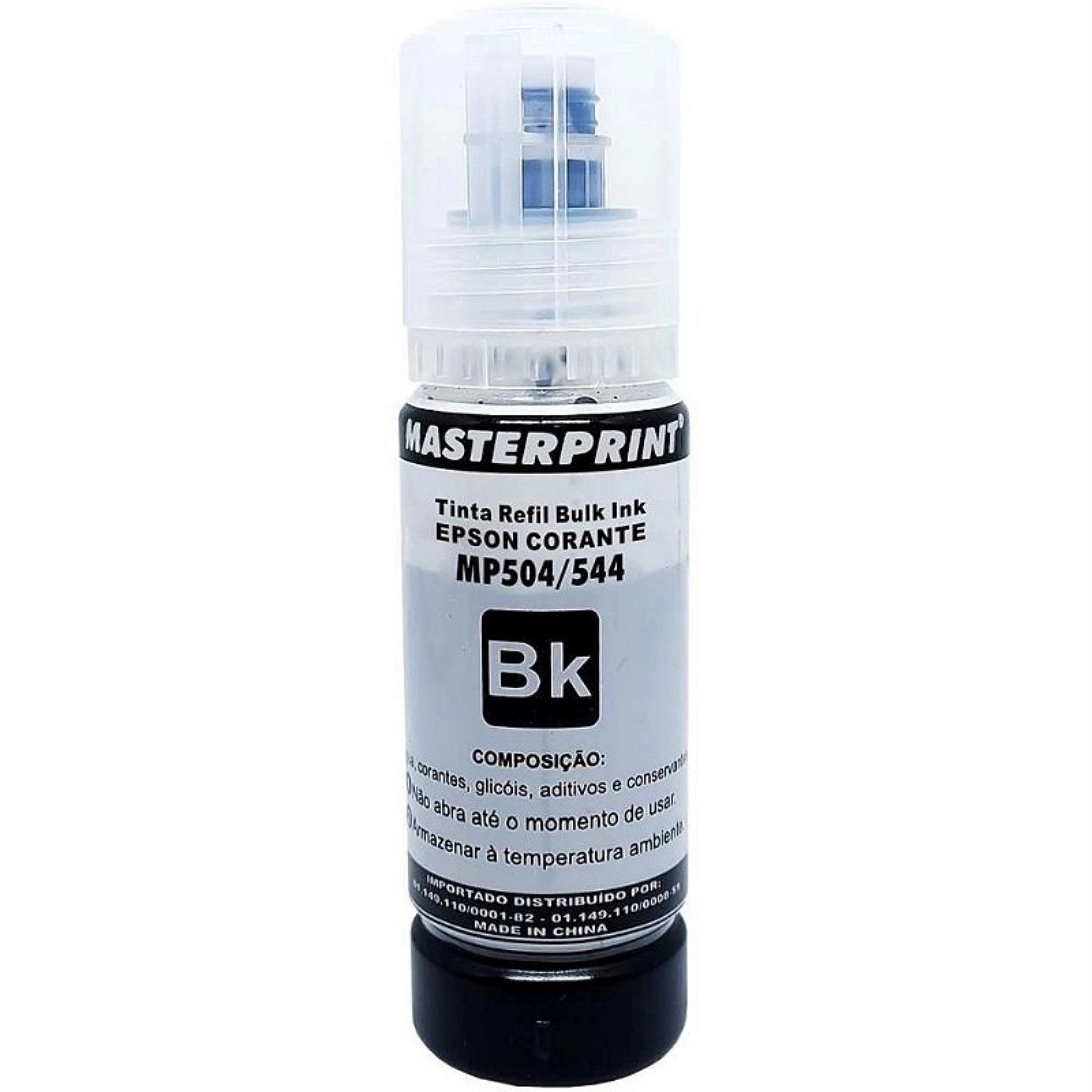 Tinta Refil Bulkink Epson MP504/544 - Criativas
