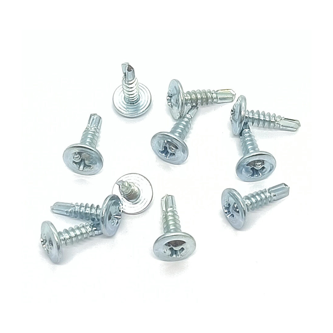 Parafuso Flangeado Auto Brocante Philips 4,2 x 19 Zincado - Aciole Fix