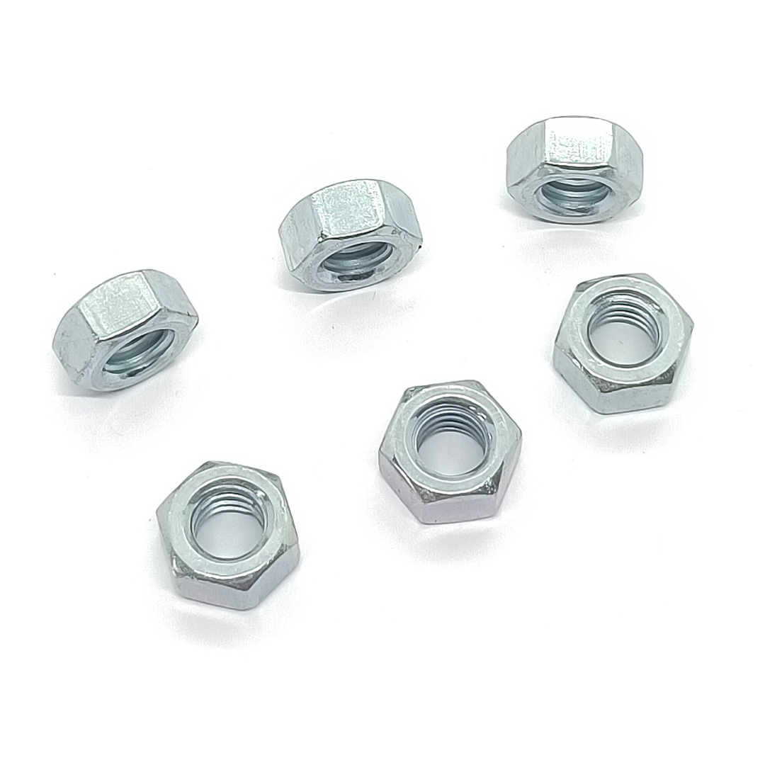 Porca Sextavada 1/2 Bsw-12 Zincada - Aciole Fix