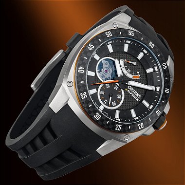 Relógio Orient Speedtech Stock Car Open Heart YN8TT006 P1SX - Sua loja ...