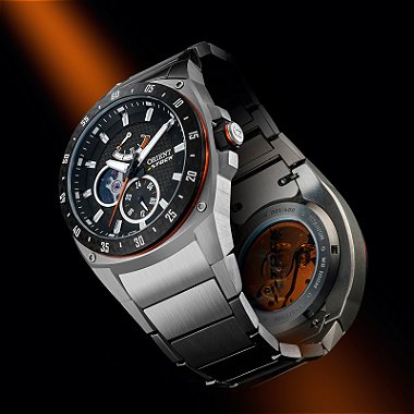 Relógio Orient Speedtech Stock Car Open Heart YN8TT006 P1SX - Sua loja ...