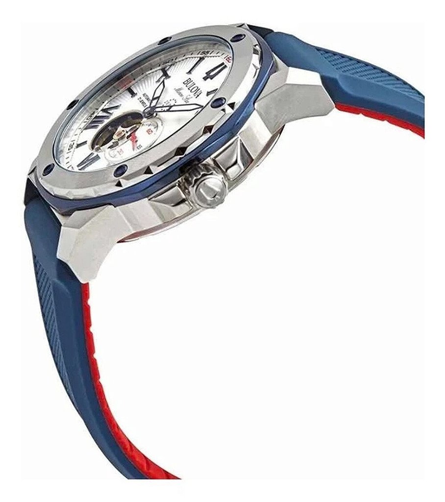 Relógio Bulova Automático Marine Star 98A225 - Sua loja de relógios ...
