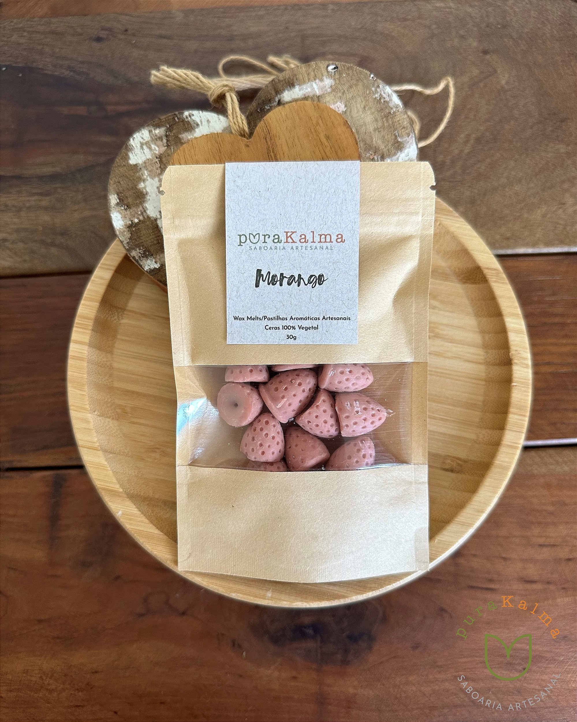 Wax Melts ou Pastilhas Aromáticas de Morango - puraKalma