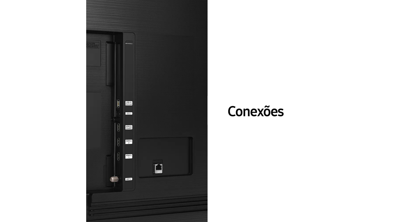 Smart TV Samsung 58" UHD 4K 58CU7700 2023, Processador Crystal 4K ...