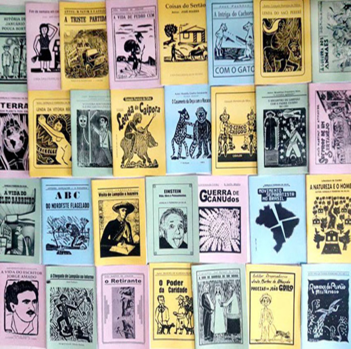 Kit livretos de cordel (ensino fundamental e médio) 30 títulos ...