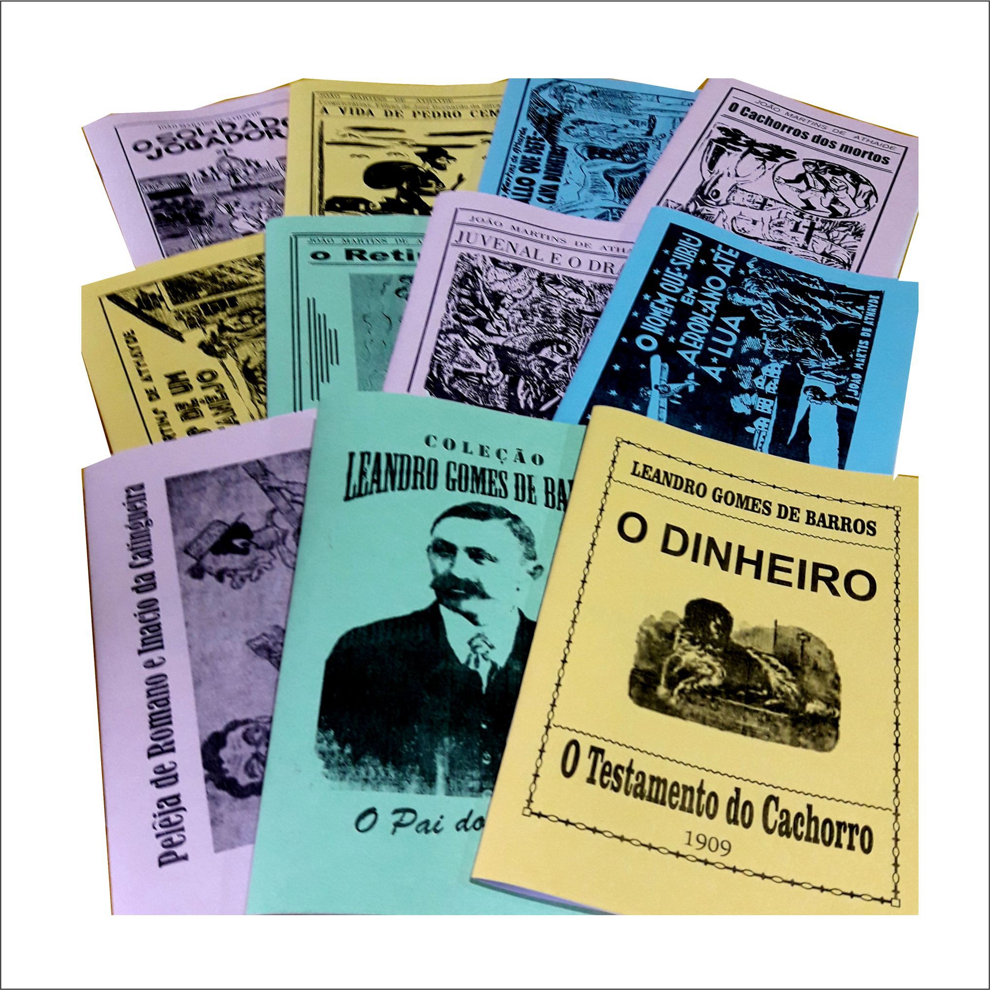 Coleção Leandro Gomes de Barros ''O pai do Cordel'' 10 Titulos ...