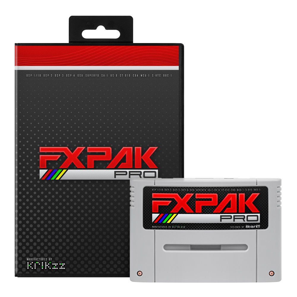 FXPAK Pro (SD2SNES) | Original Krikzz | O Melhor EverDrive P/ SNES ...