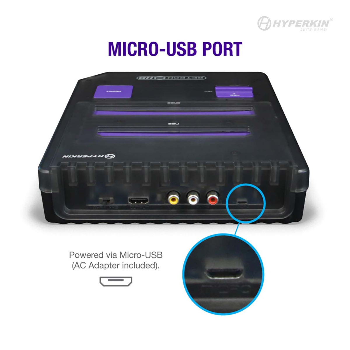 Hyperkin RetroN 2 HD - C/ Saída HDMI e A/V | Loja Bitzz - Bitzz - Loja ...