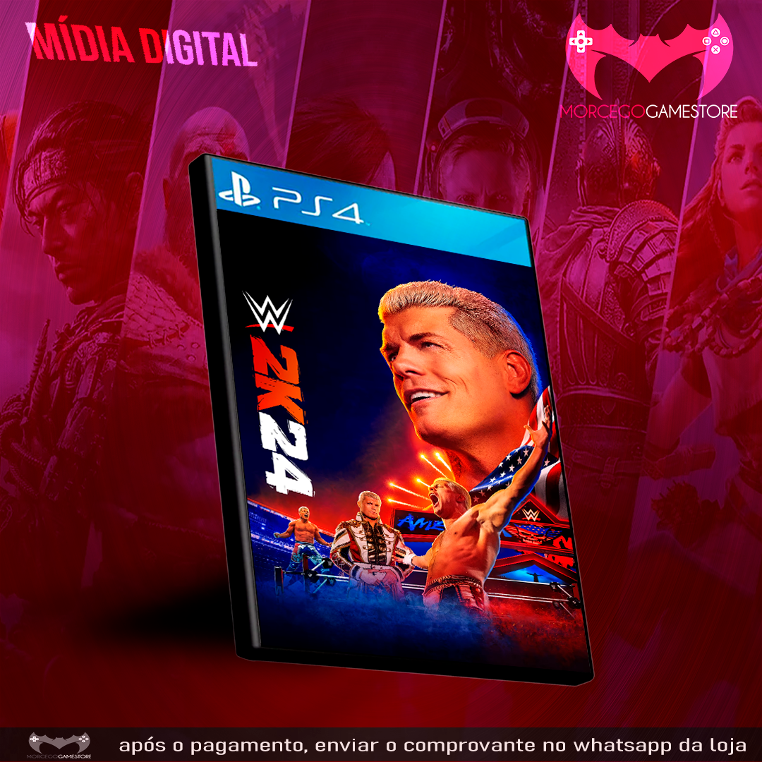 WWE 2K24 - PS4 - Morcego Store