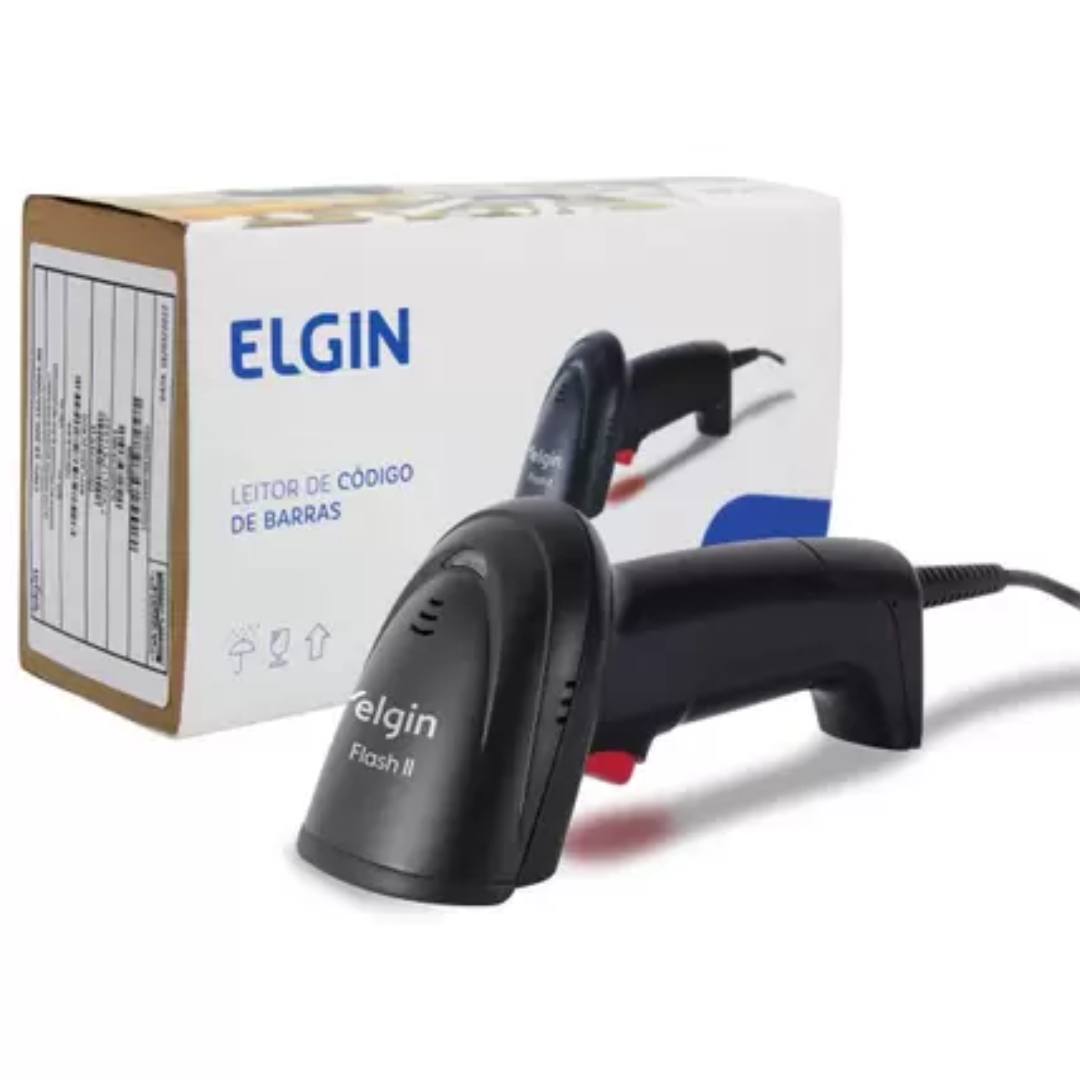 Leitor de Código de Barras Elgin Flash II - Precisão e Durabilidade ...