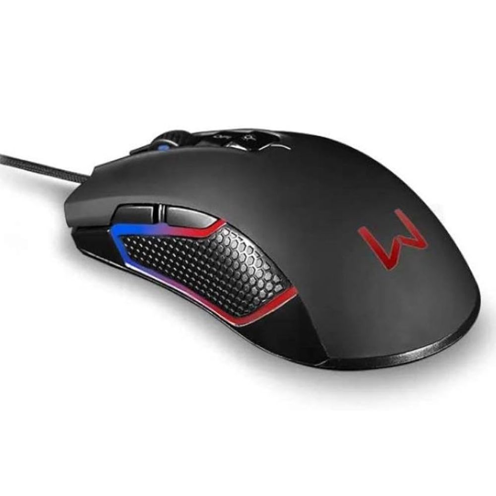 Mouse Gamer Multilaser Perseus RGB MO275 - Crystal Informática
