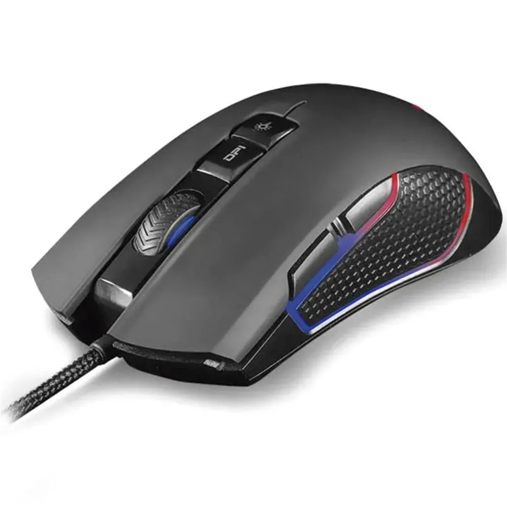 Mouse Gamer Multilaser Perseus RGB MO275 - Crystal Informática