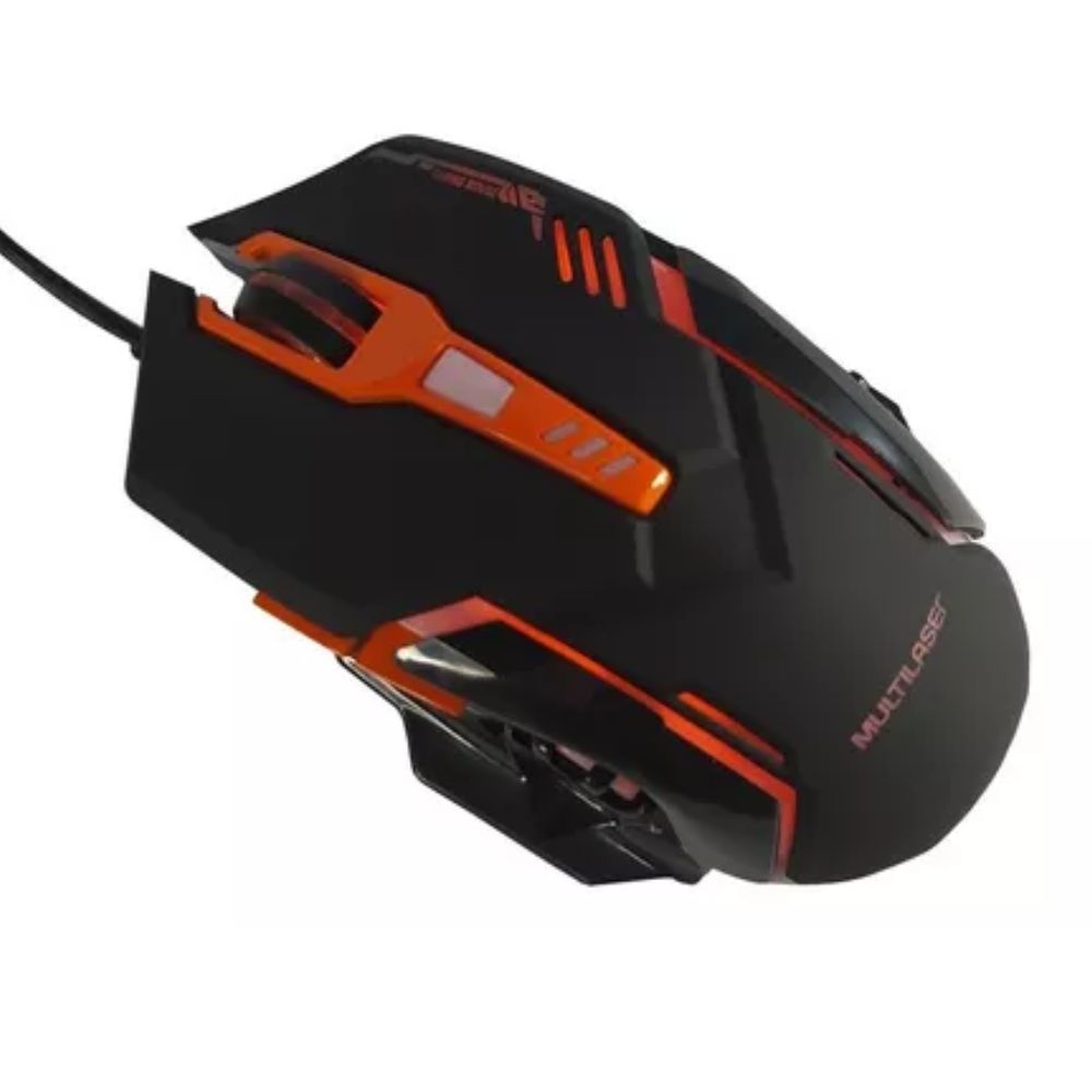 Mouse Gamer Multilaser MO270 - Crystal Informática
