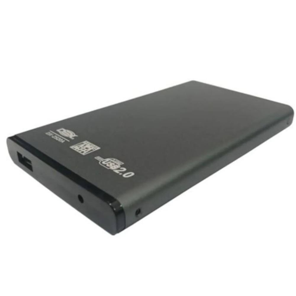 Case para HD 2.5 SATA USB 2.0 DX-2520 DEX - Crystal Informática