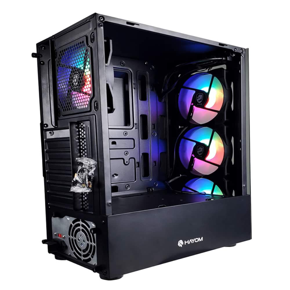 Gabinete Gamer Hayom GB1749 - Crystal Informática
