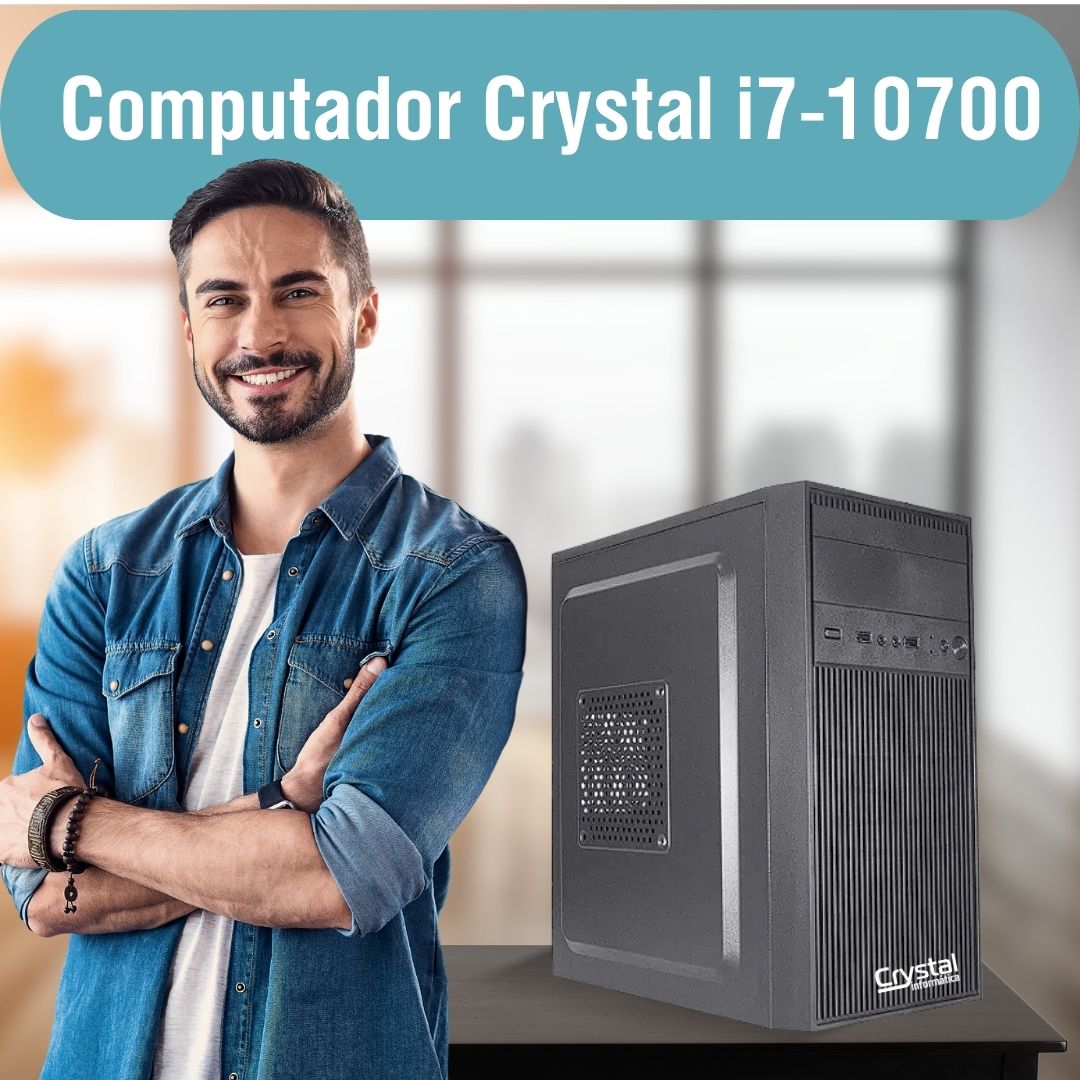Computador Crystal Intel Core I7 10700 - Crystal Informática