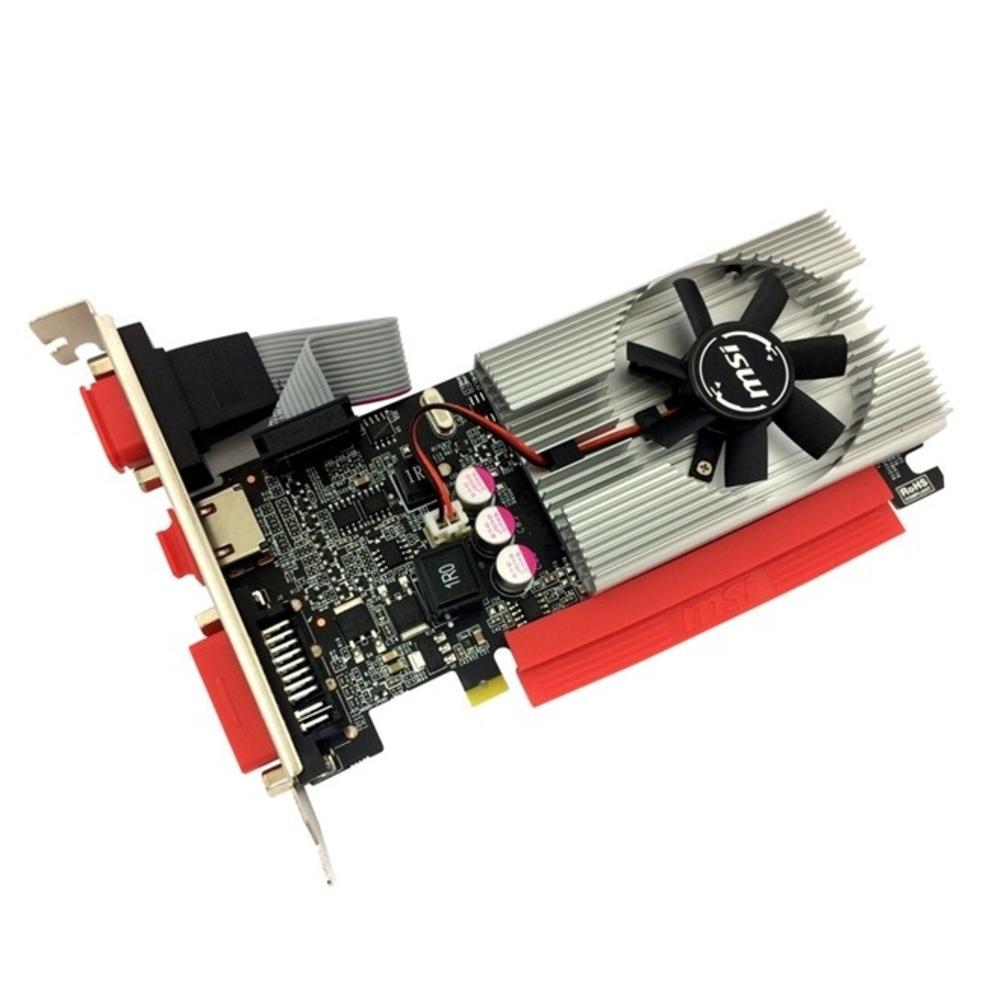 Placa de Vídeo MSI NVIDIA GeForce GT 210 N210-MD1G/D3 - Crystal Informática