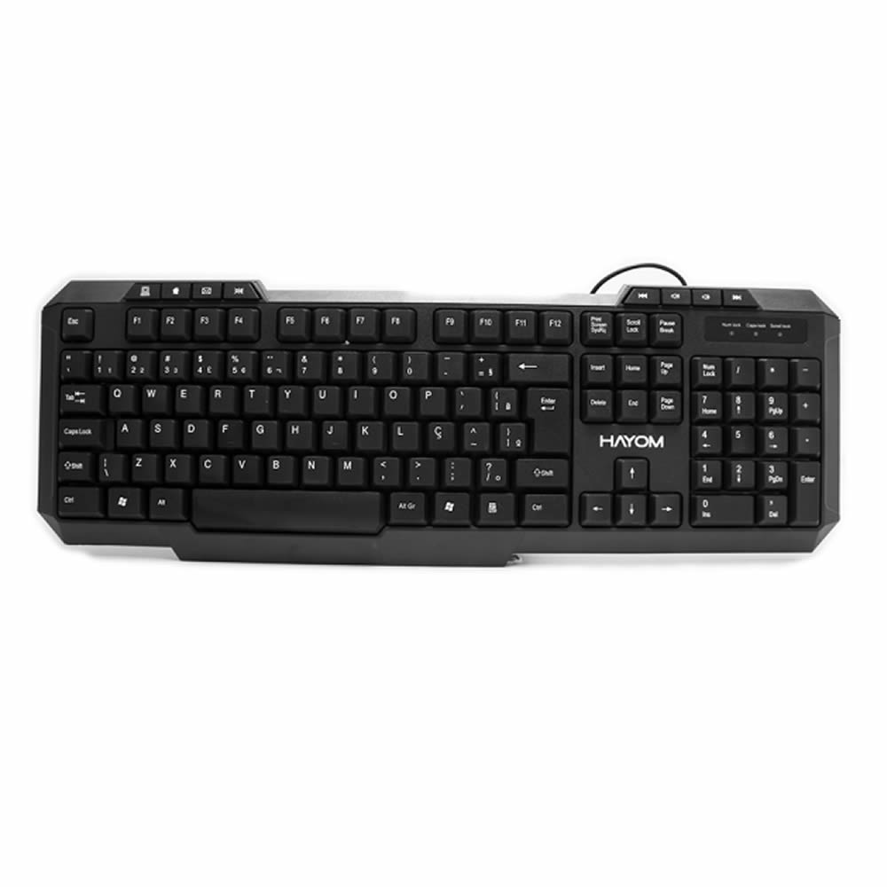 Teclado Hayom TC3202 - Crystal Informática