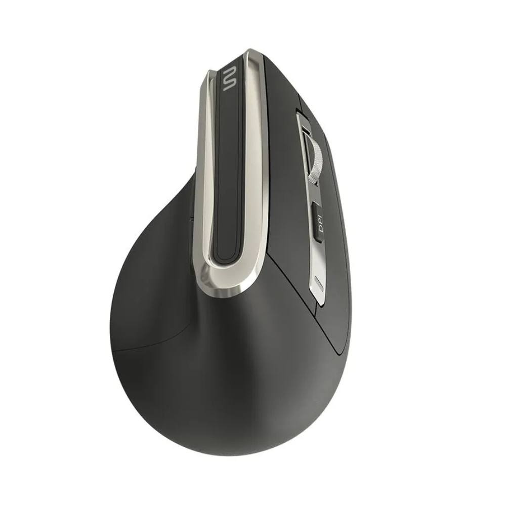 Mouse Sem Fio Ergonômico Vertical Multi MS900 - Crystal Informática