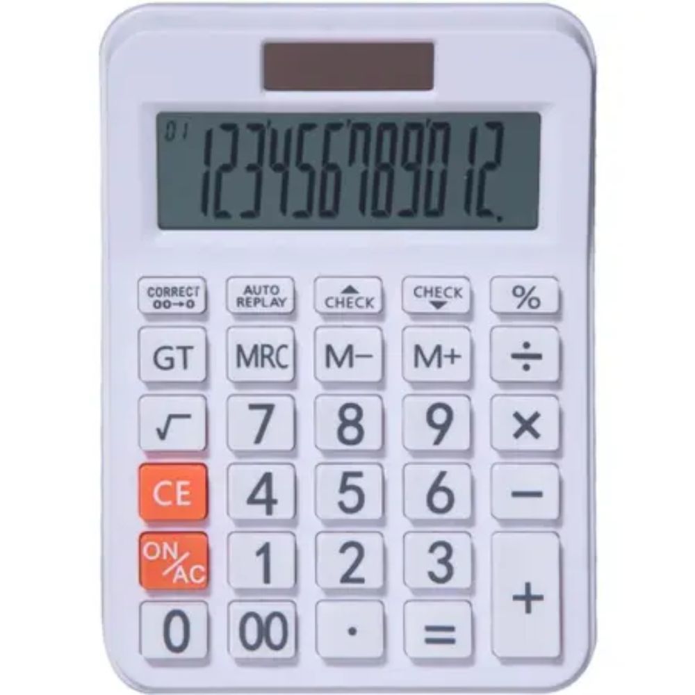 Calculadora de Mesa Maxprint MX-C128B - Crystal Informática