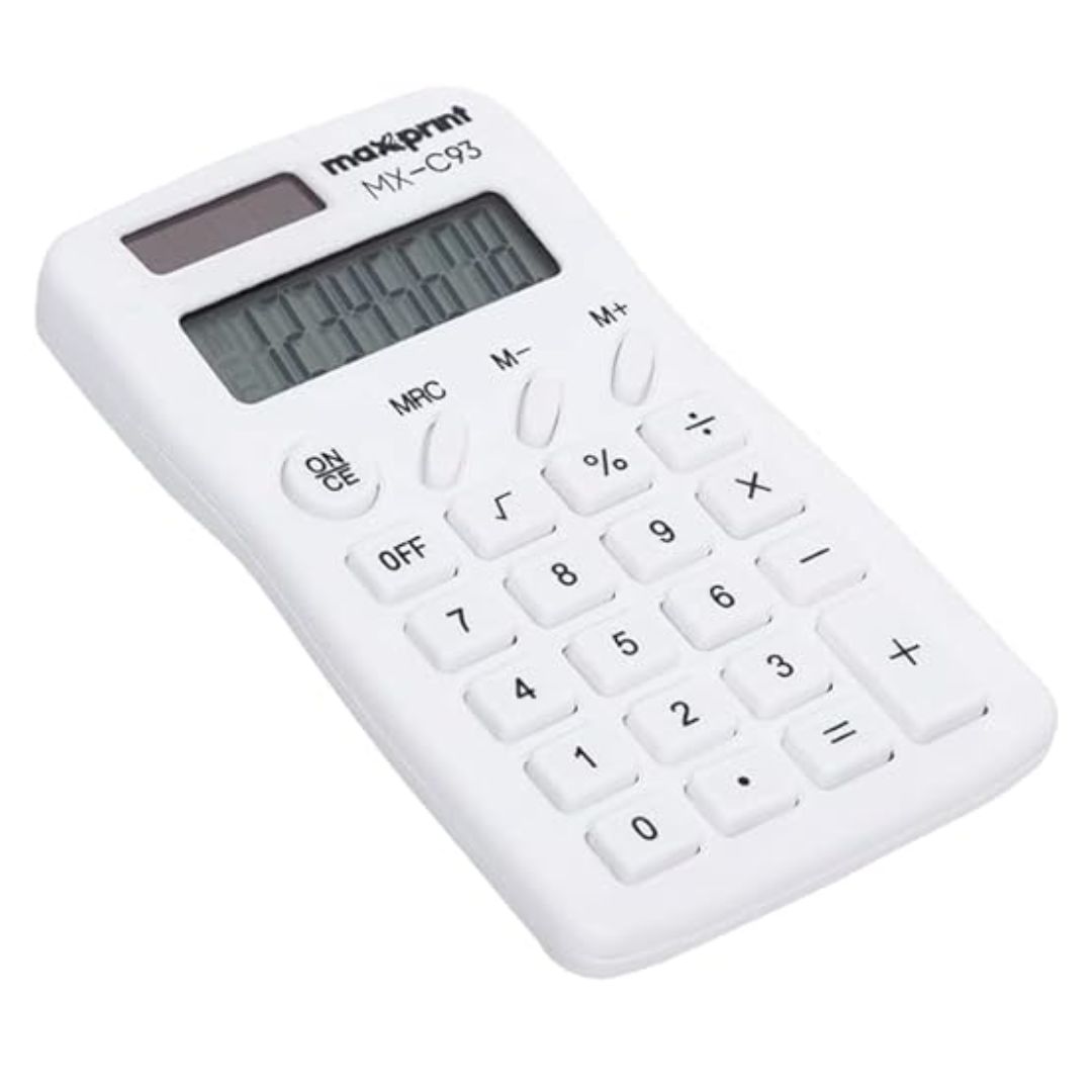 Calculadora de Bolso Maxprint MX-C93 - Crystal Informática
