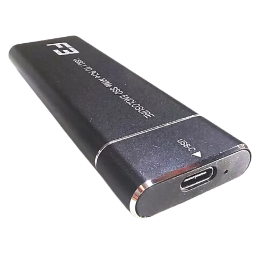 Case USB 3.1 Tipo-C para SSD M.2 NVMe e Sata Ngff - Crystal Informática