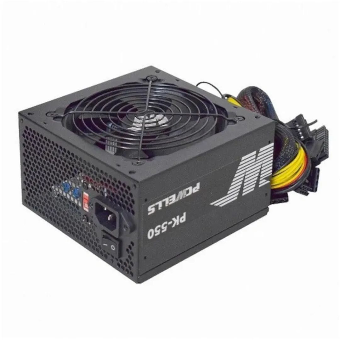Fonte 550W PCWELLS PK550 - Crystal Informática
