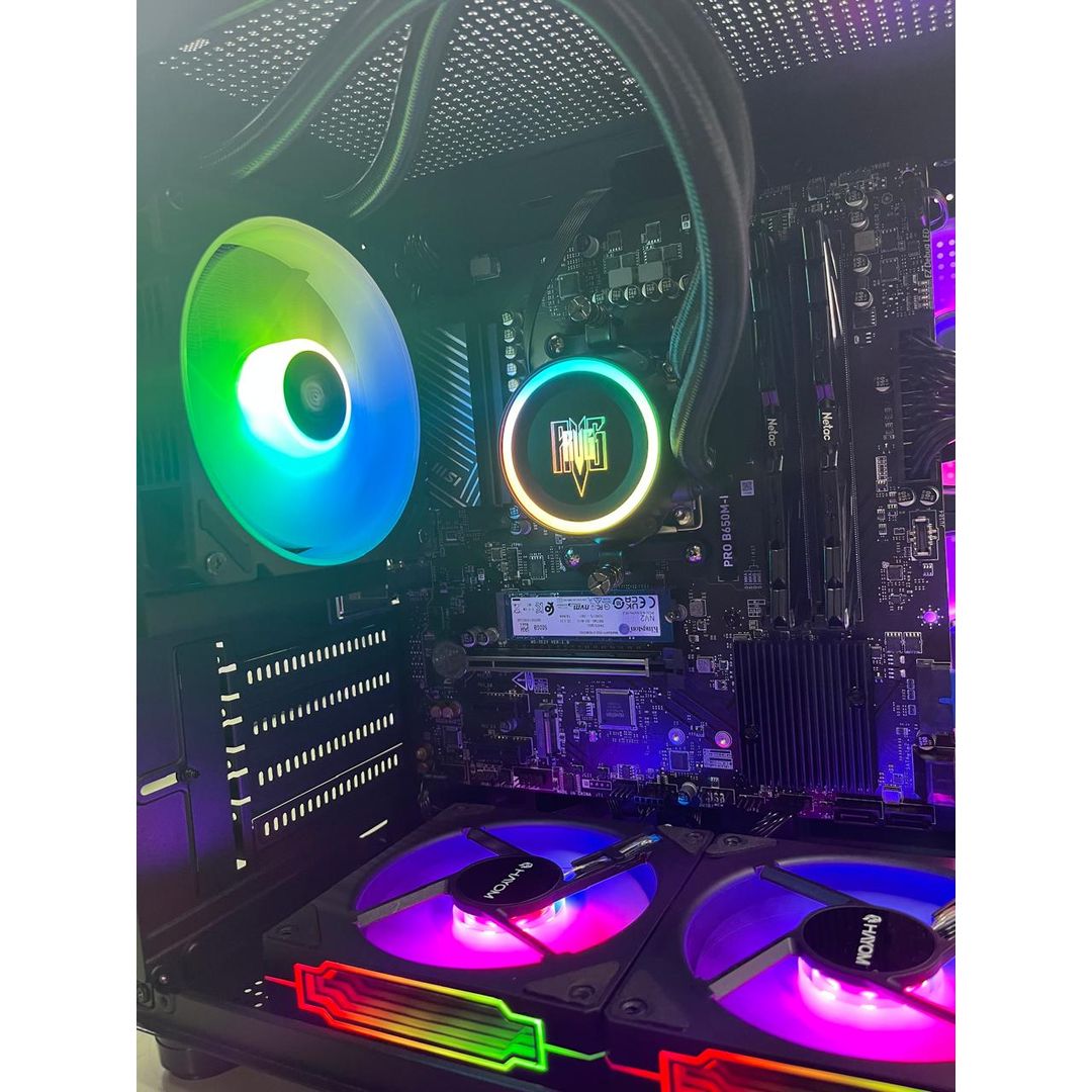 PC Gamer Crystal Ryzen 5 8500G Radeon 740M 32GB DDR5 SSD 512GB | Zen 4 ...