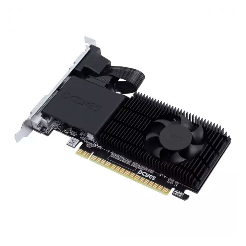 Placa de Vídeo PCYes G210 1GB GDDR3 64-bit, Low Profile - Crystal Informática