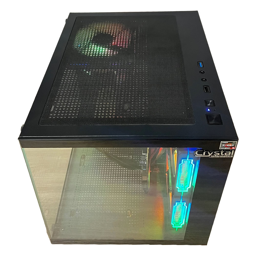 PC Gamer Crystal Fury AMD Ryzen 5 8400F - Crystal Informática
