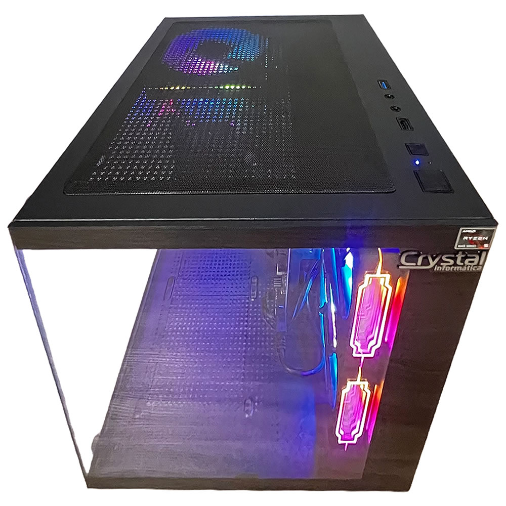 PC Gamer Crystal Fury AMD Ryzen 5 8500G - Crystal Informática