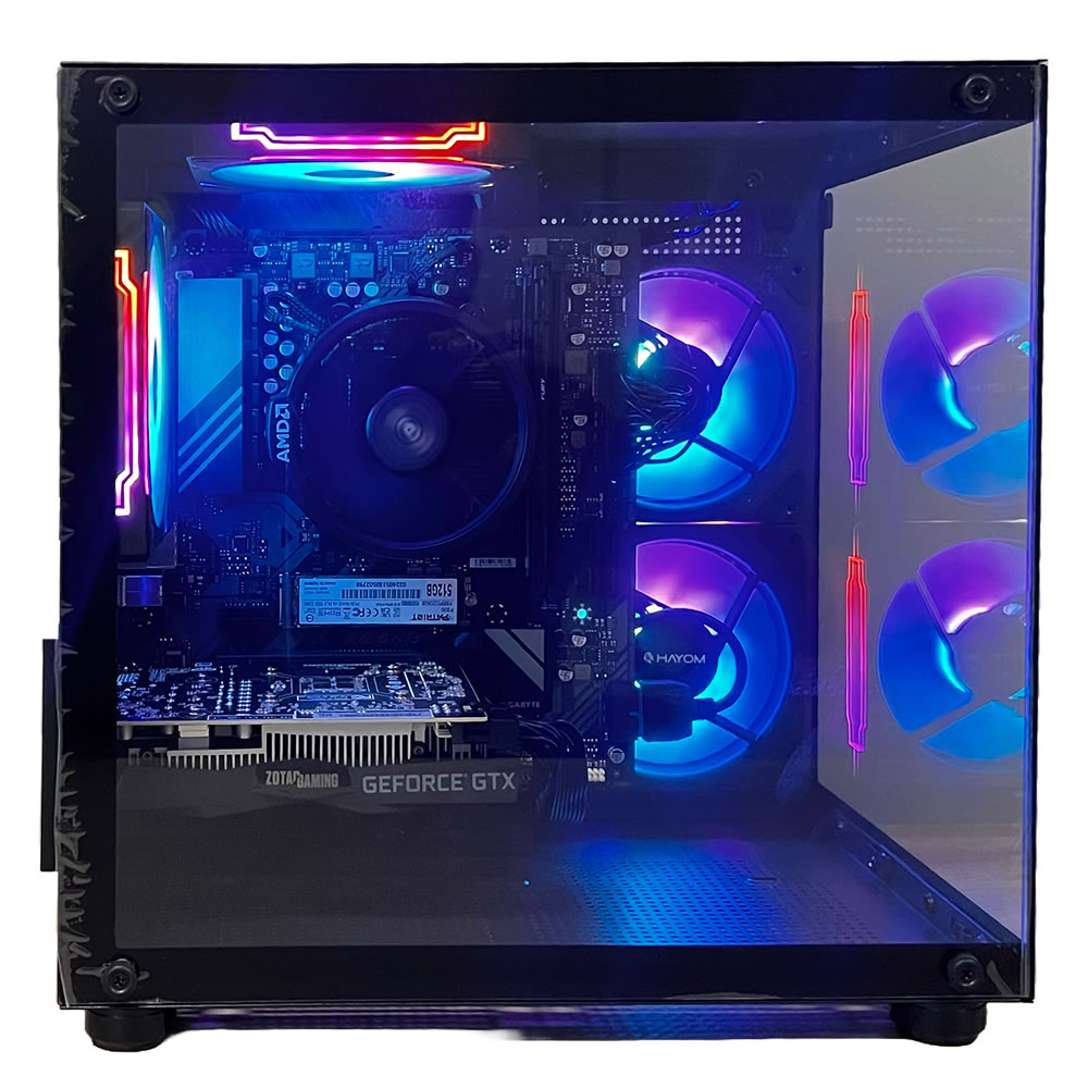 PC Gamer Crystal Fury AMD Ryzen 7 8700F - Crystal Informática
