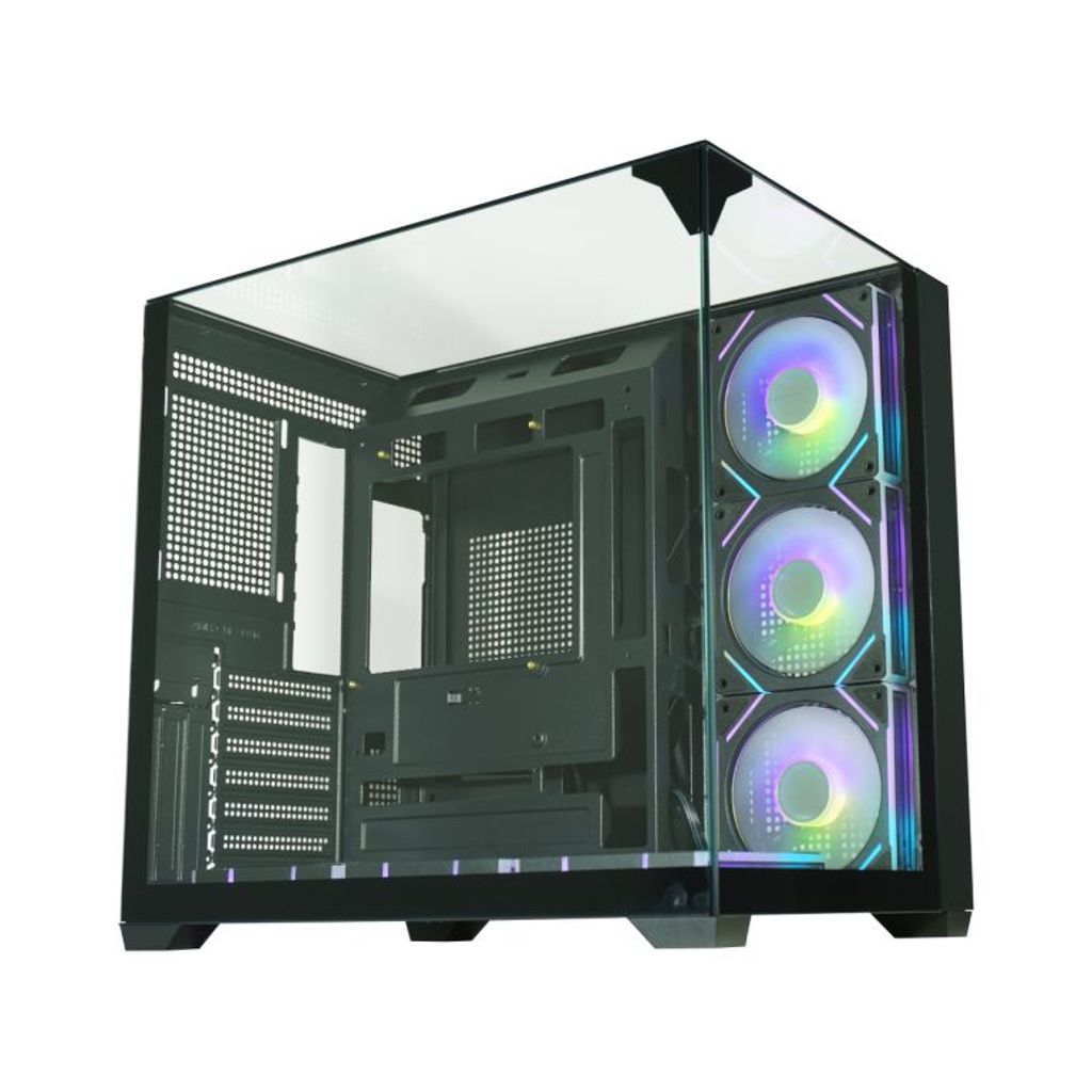 Gabinete Gamer K-Mex Mega Shark CG-01FD, ATX, Vidro Temperado, USB-C ...