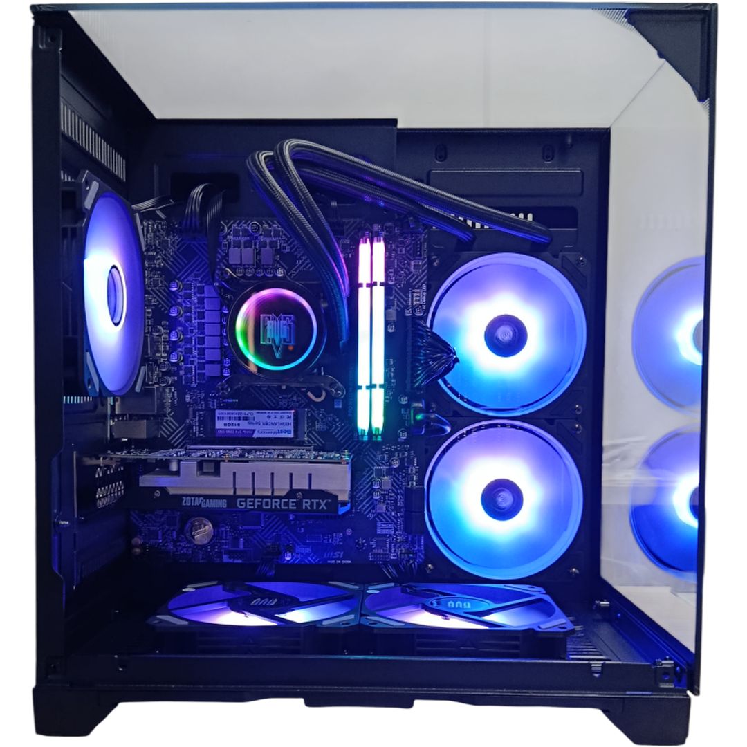 PC Gamer Crystal i5-12400F RTX 3050 6GB, 32GB RAM RGB, SSD 512GB ...