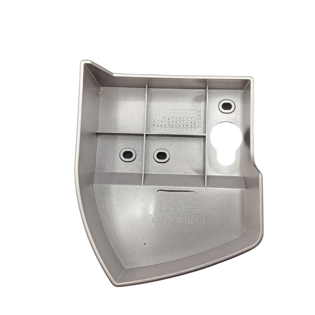 RODAPÉ ESQUERDO INOX GELADEIRA ELECTROLUX DF36X DF38X DW39X - Valtec Shop