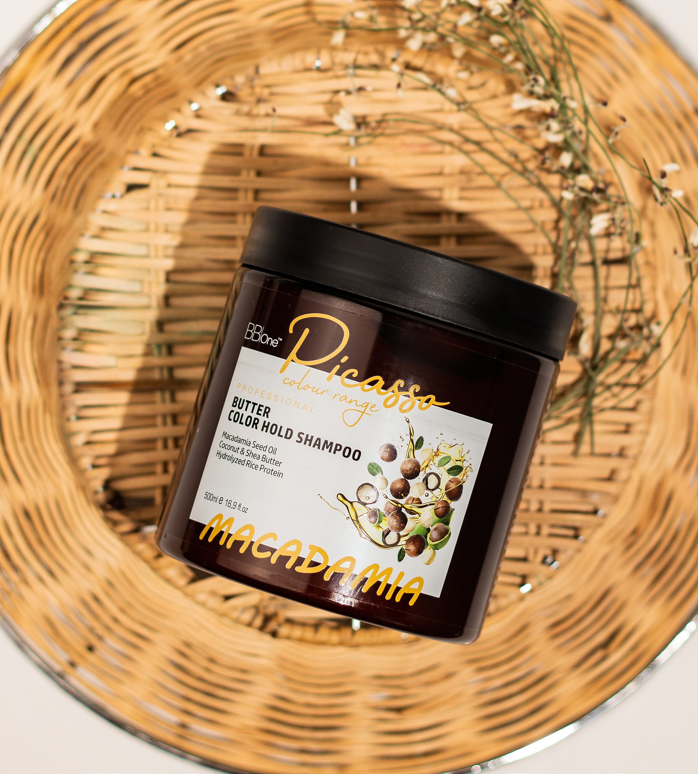 Shampoo Manteiga para Proteção da Cor e Nutrição Color Hold Macadâmia ...