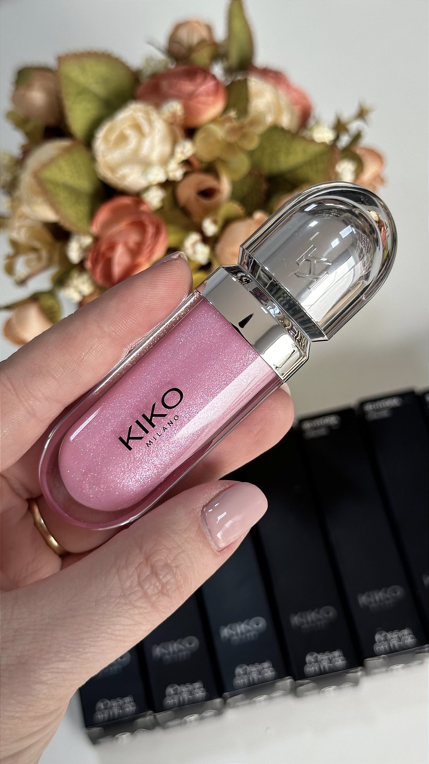 Kiko Milano 3D Hydra Lipgloss 05 #importado - Beleza Pura Cosméticos