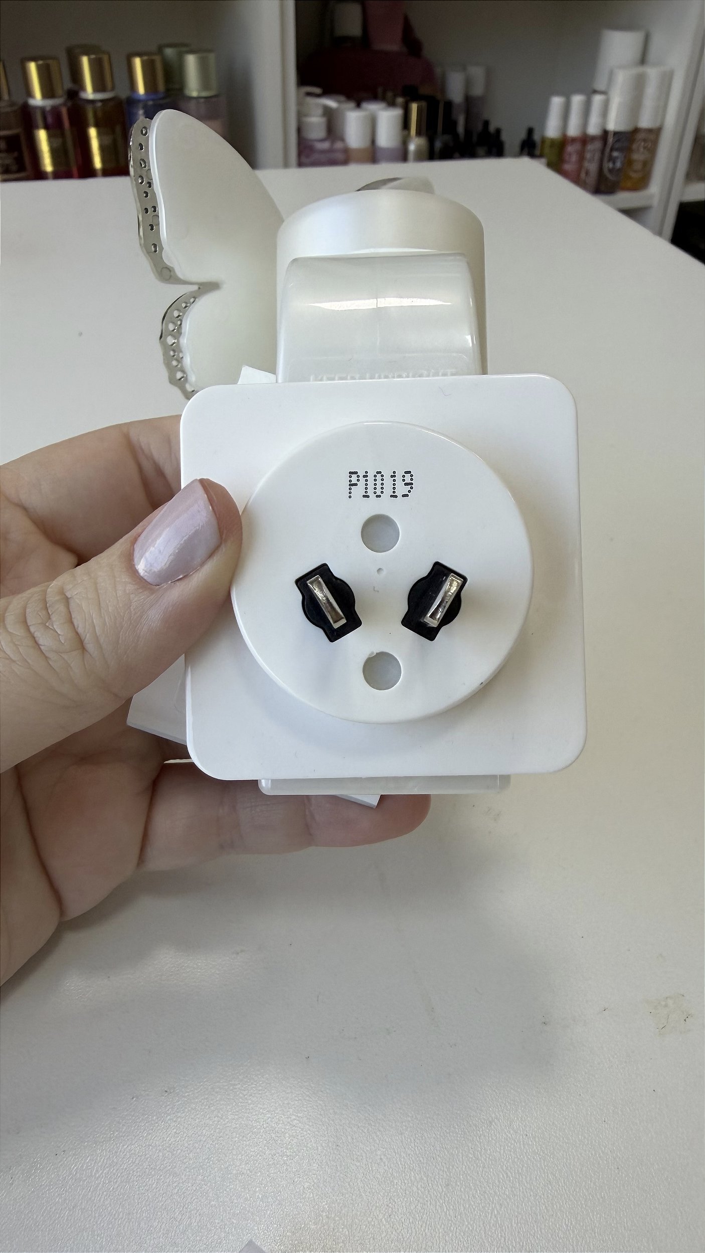 Difusor Wallflower de Parede Butterfly 220v #progressiva - Beleza Pura ...
