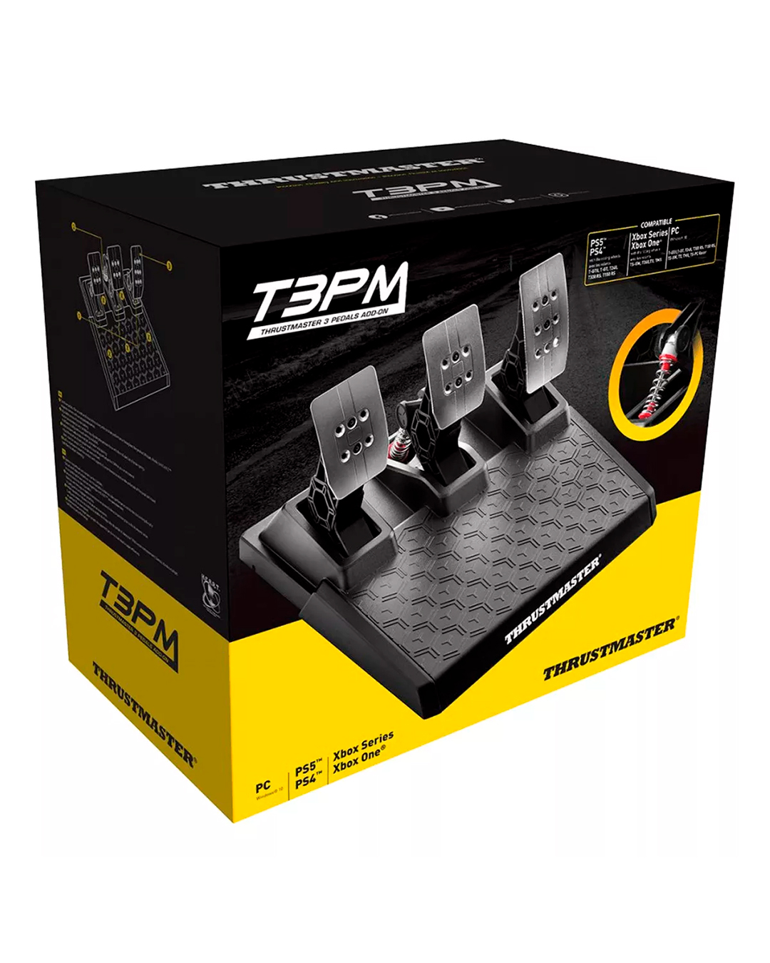 Pedal T-3PM Thrustmaster Game PS4/PS5/Xbox X - Mais Store