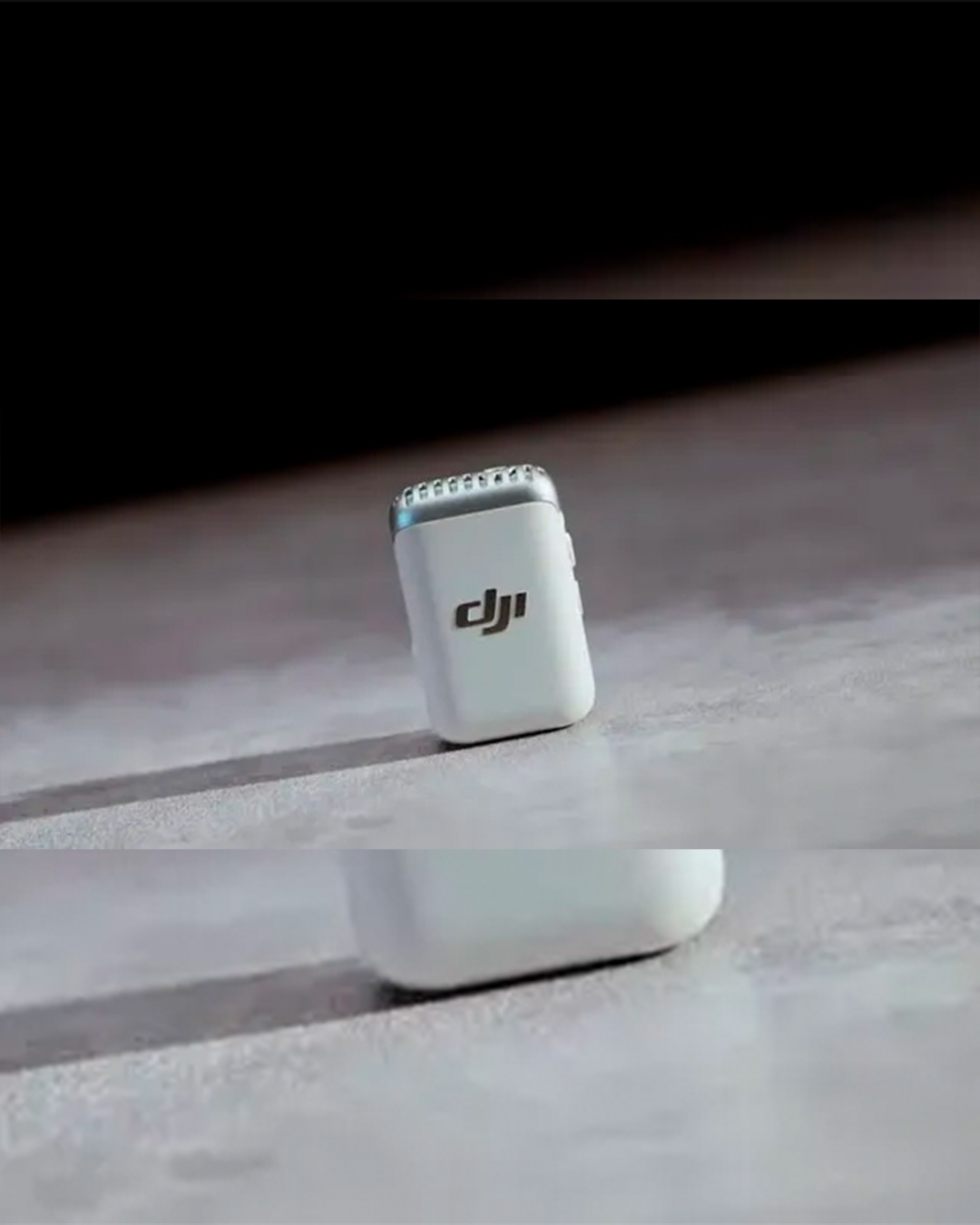 Microfone Dji Mic 2 Transmitter (Pearl White e Black ) - Mais Store